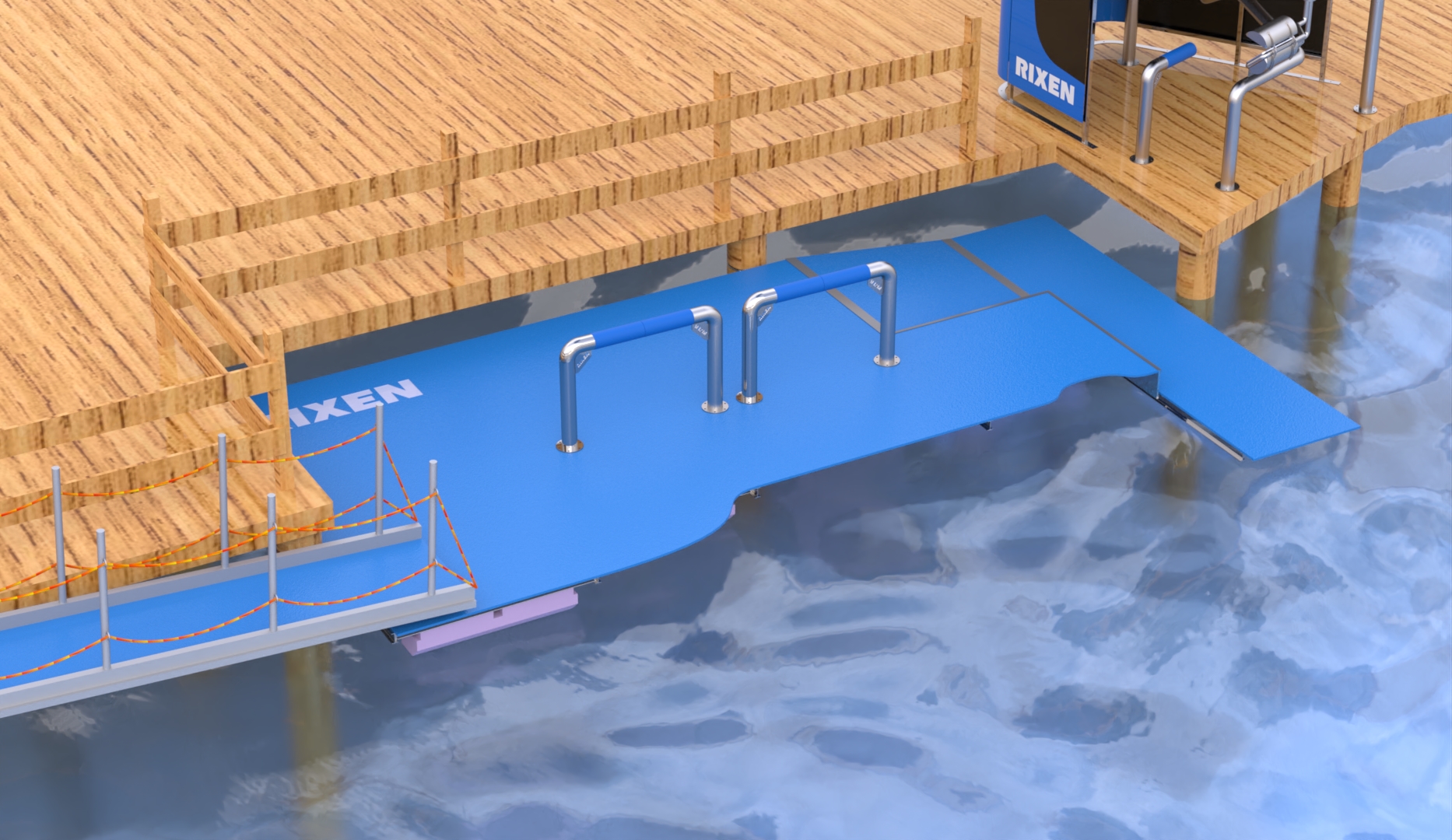 Starting and queuing ramp | RIXEN